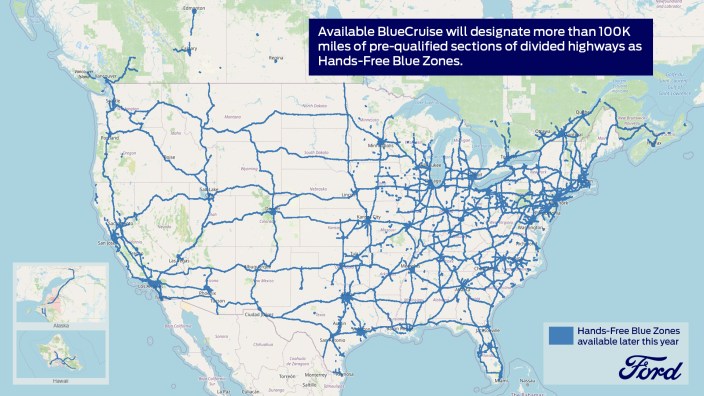Ford's BlueCruise Hands-Free Driving Assist Under Investigation After ...