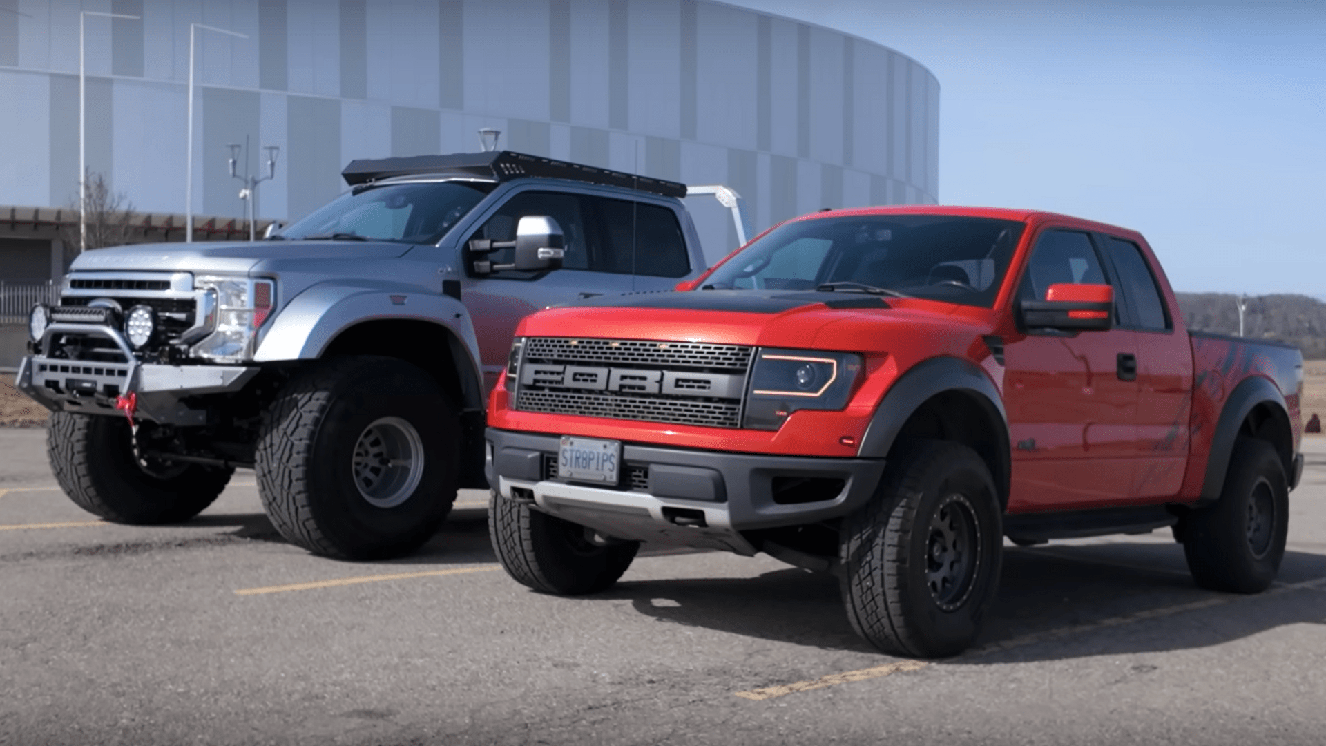 Ginormous Ford Super Duty Built for the Arctic Dwarfs Raptors and ...