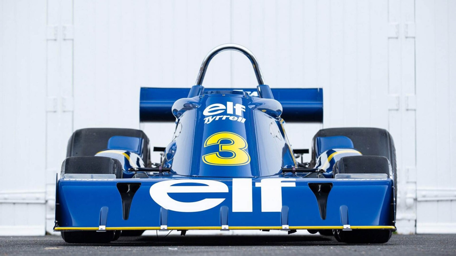 One of Tyrrell's Iconic P34 Six-Wheeled F1 Cars Is Being Auctioned