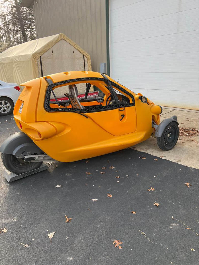 This Tandem-Seat Electric Three-Wheeler For Sale Is Surprisingly Cool