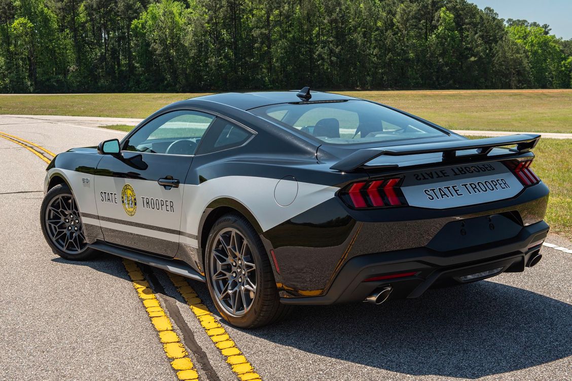 V8 Ford Mustang Returns to Police Duty in North Carolina