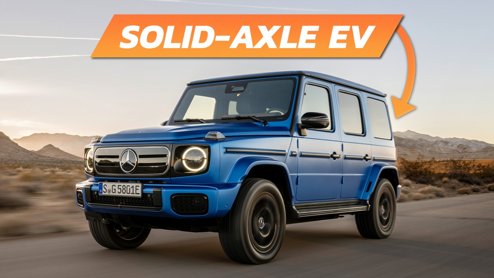 Electric 2025 Mercedes G-Class Combines New and Old Tech Like Nothing ...