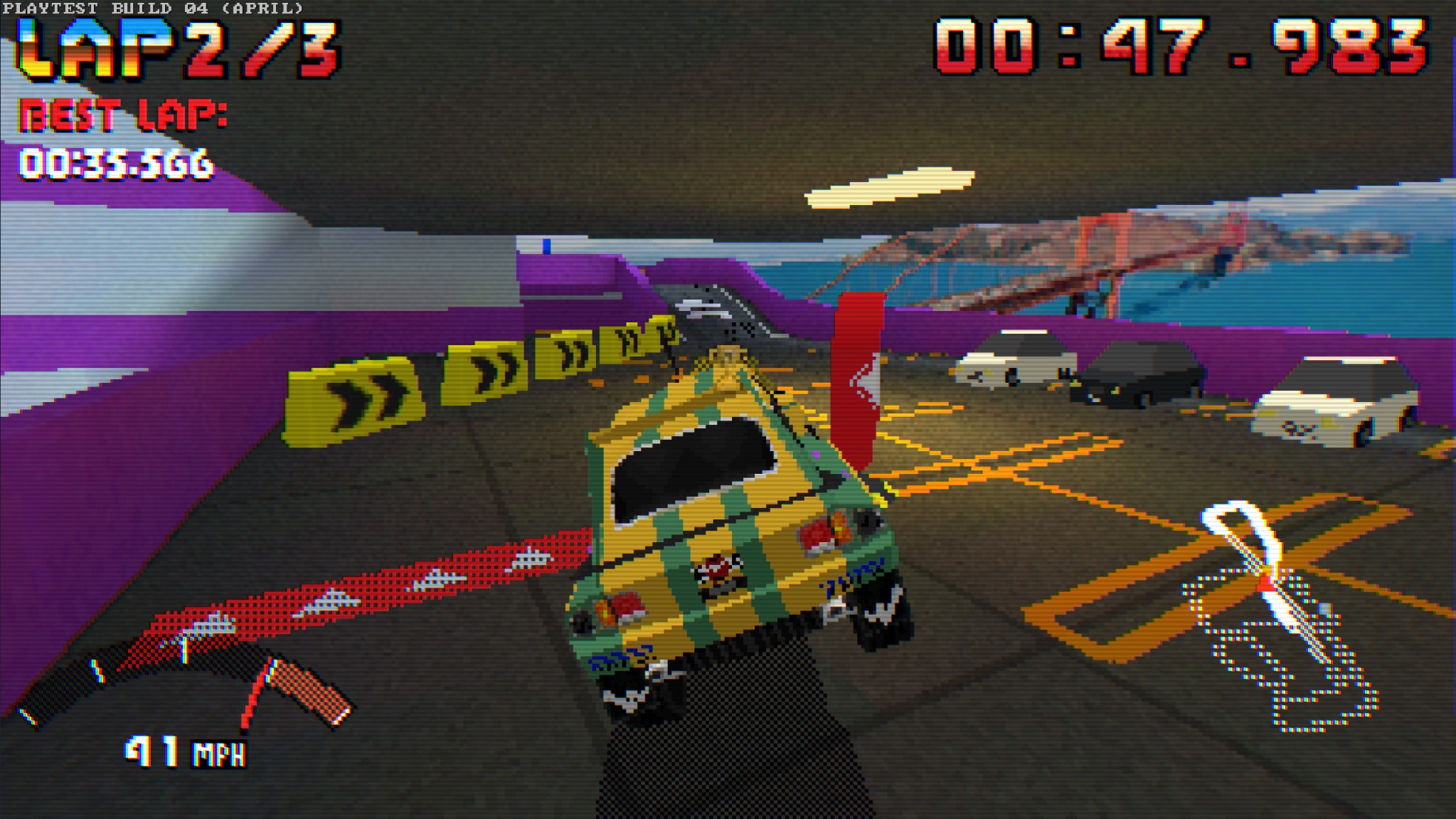 Parking Garage Rally Circuit Revives '90s Arcade Racing in All Its Glory