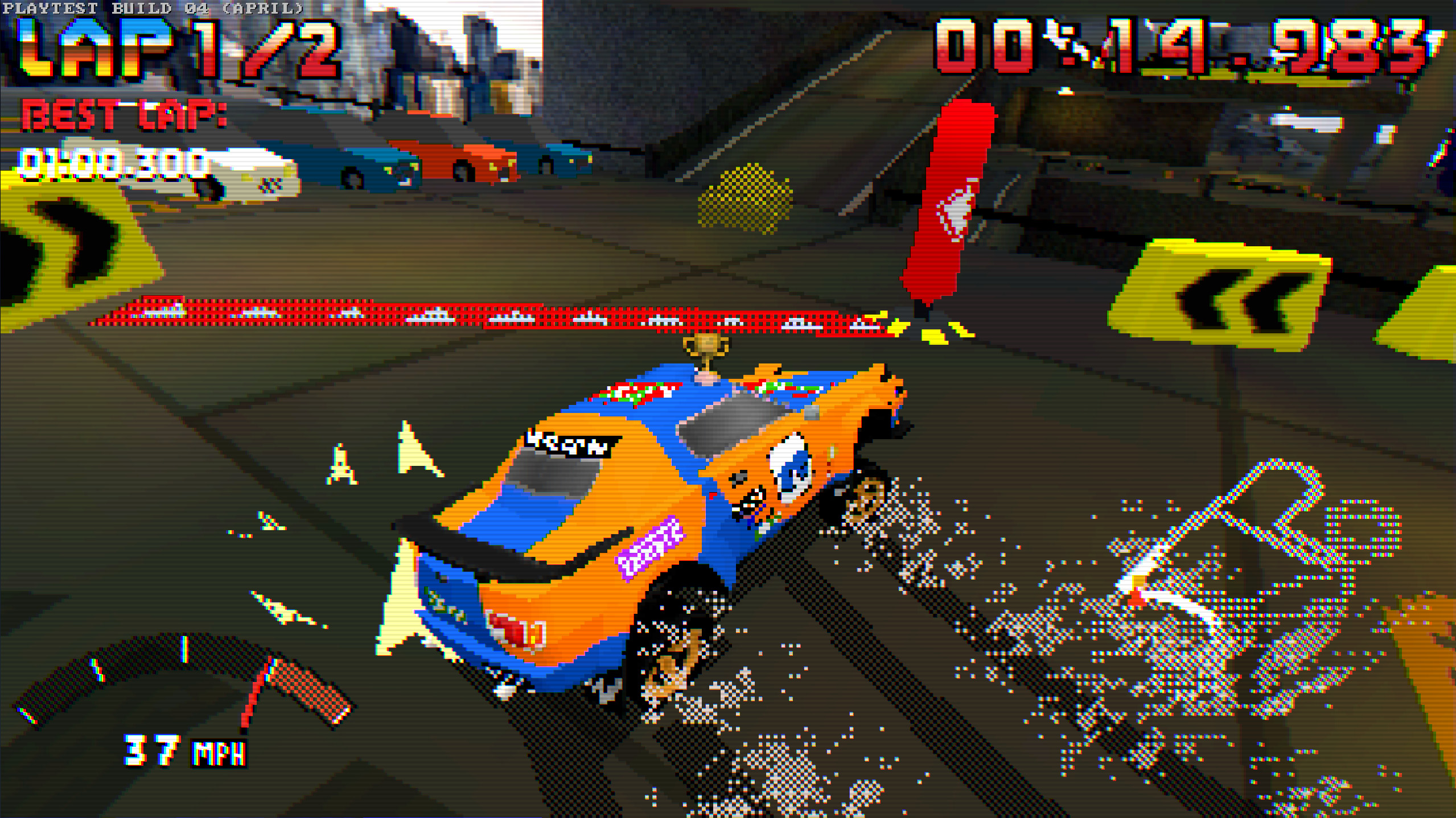 Parking Garage Rally Circuit Revives '90s Arcade Racing in All Its Glory