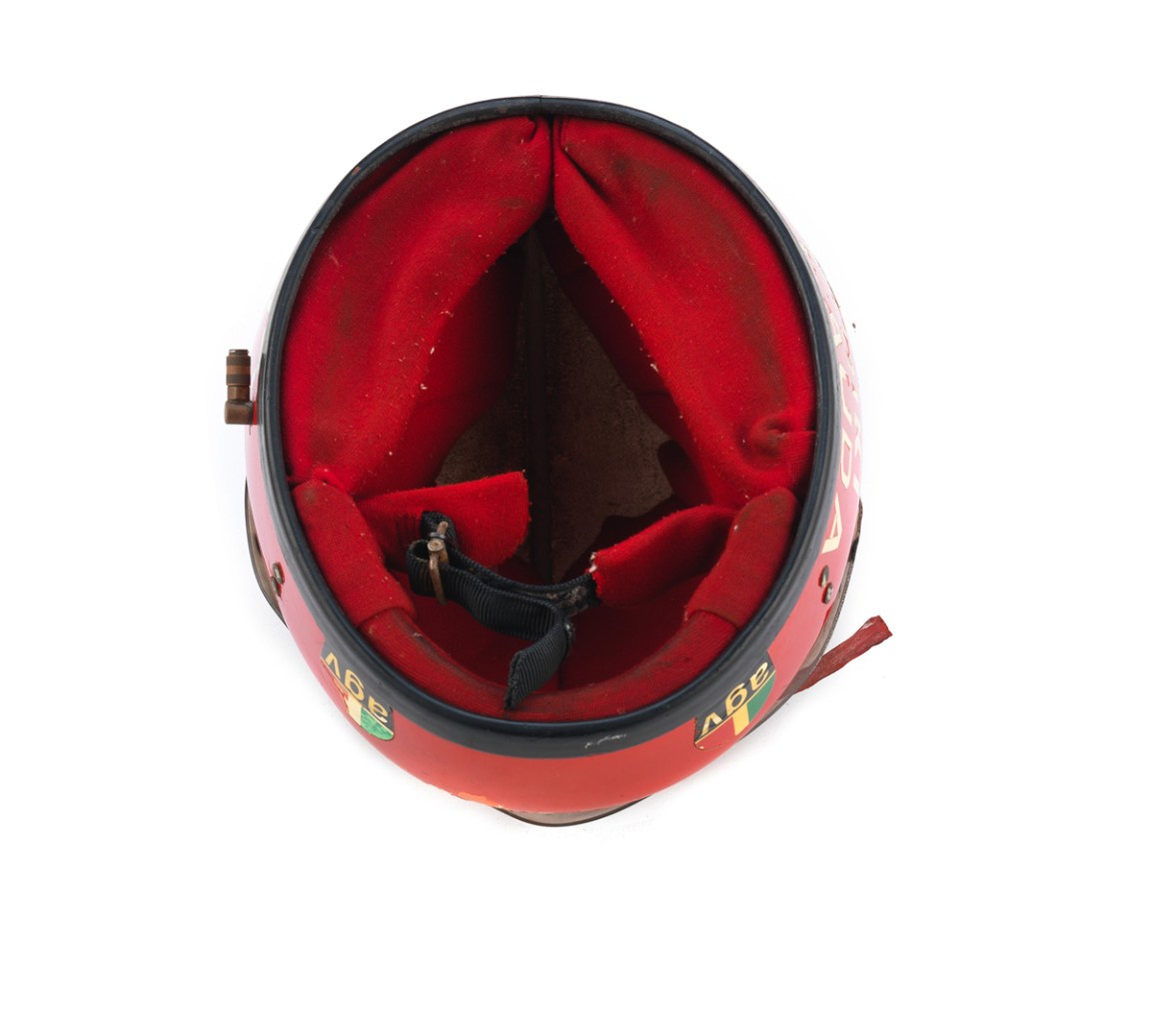 The F1 Helmet Niki Lauda Wore in the Nurburgring Crash Is Going to Auction