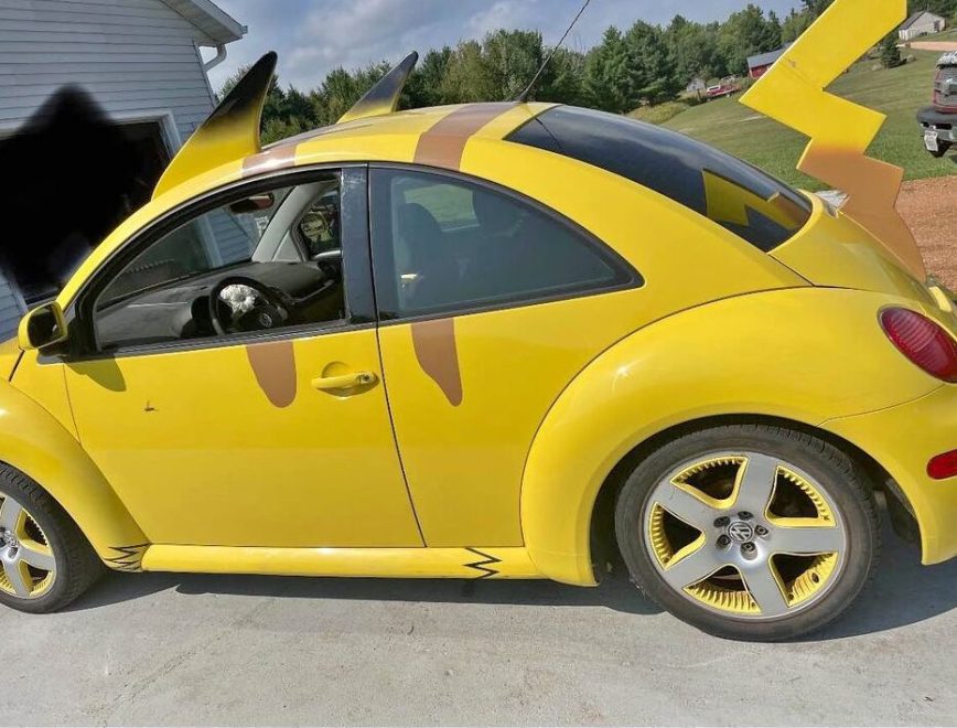 Official Nintendo Pikachu VW Beetle For Sale Is the Ultimate Catch