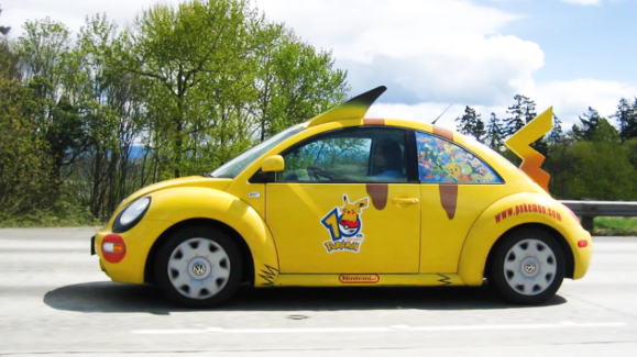 Official Nintendo Pikachu VW Beetle For Sale Is the Ultimate Catch