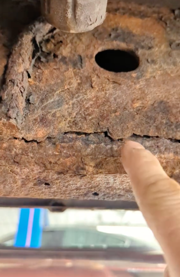 You Won’t Believe How Much Rust Is on This 26K-Mile Chevy Silverado Frame