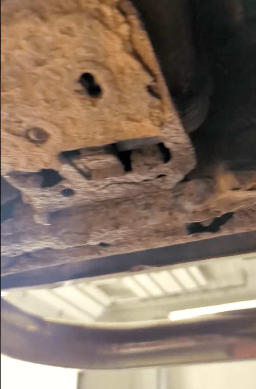 You Won’t Believe How Much Rust Is on This 26K-Mile Chevy Silverado Frame