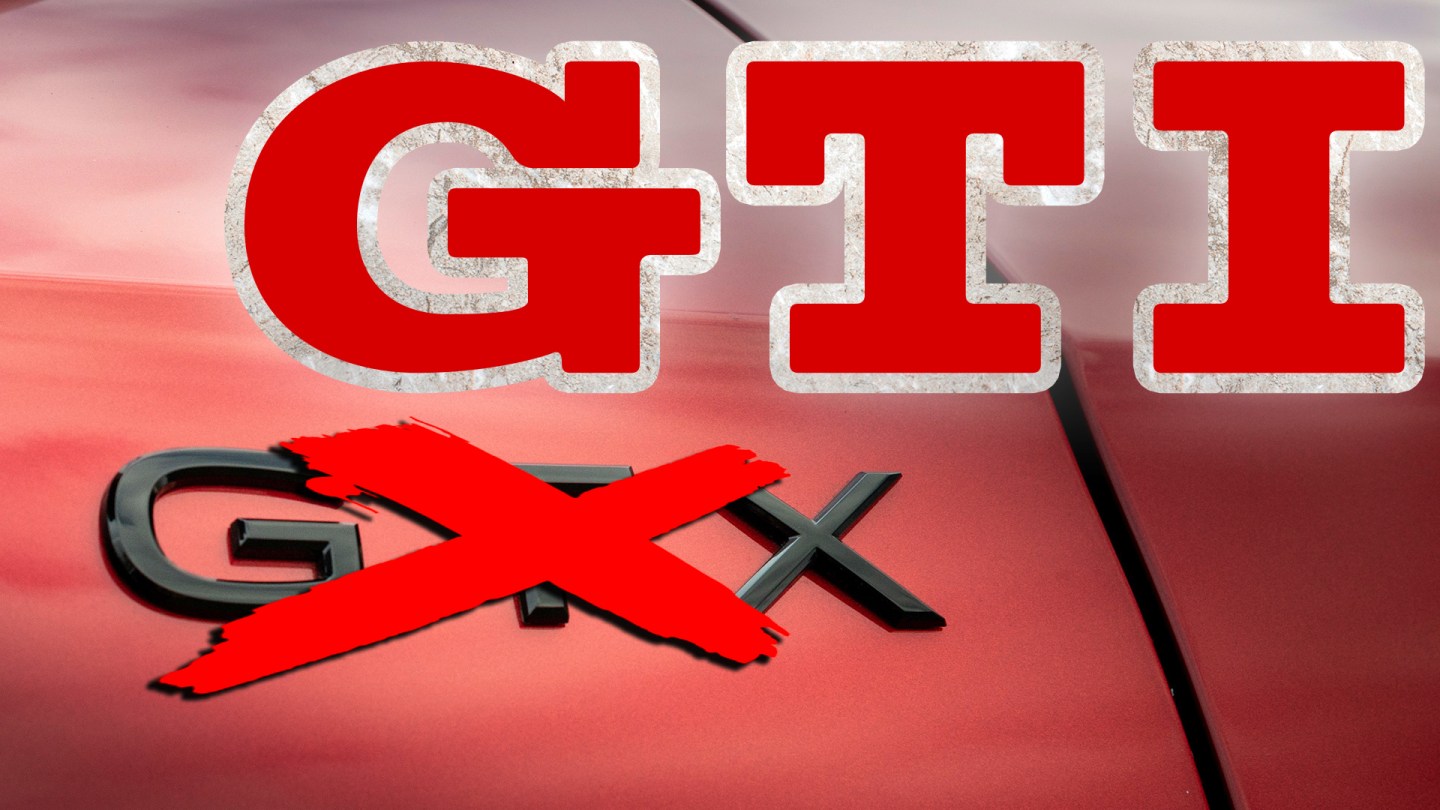 VW Backtracks on Plan To Drop Iconic GTI Name for "GTX" on EVs