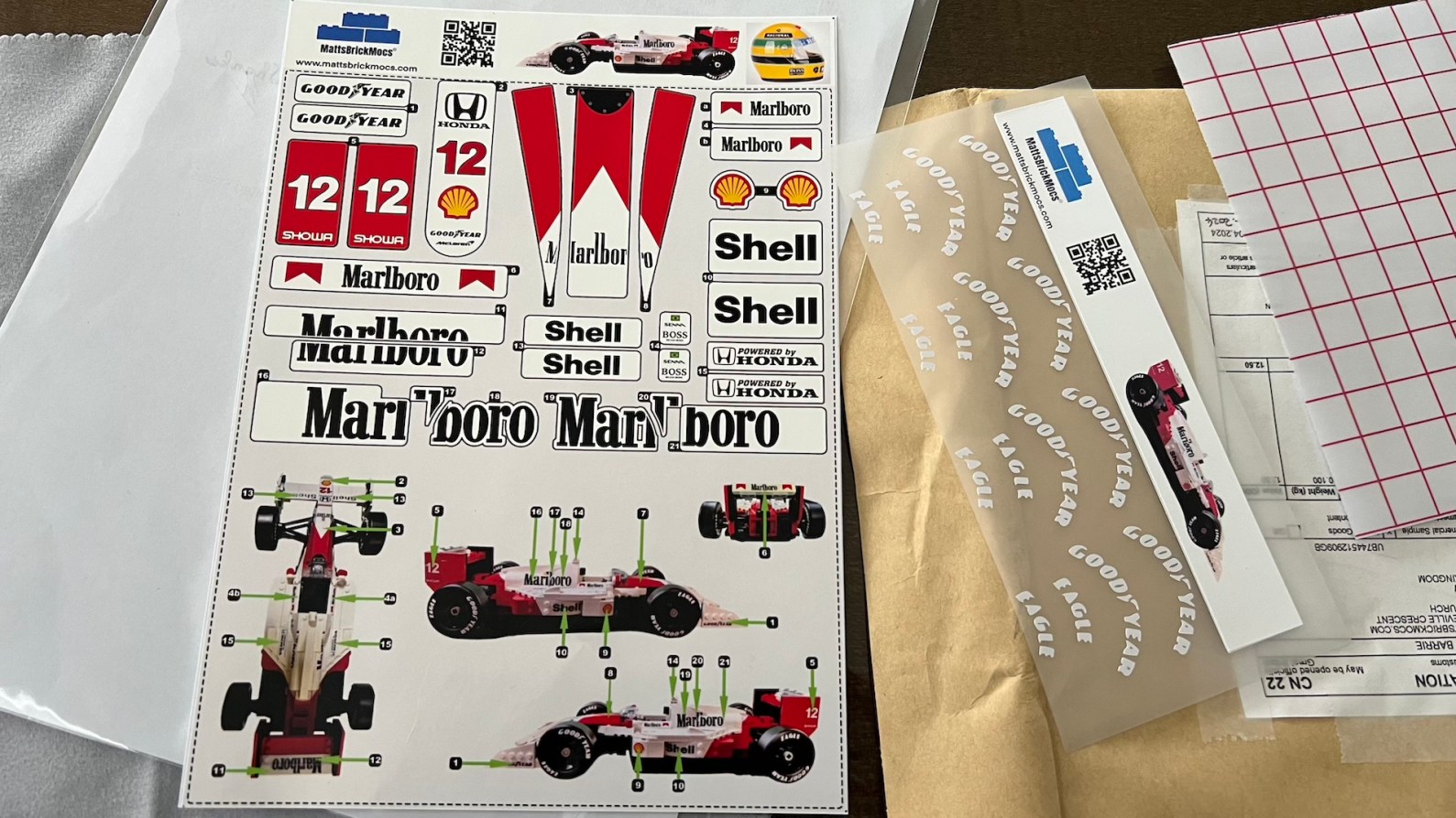 The Lego Aftermarket Made My Senna F1 Car Model Come Alive