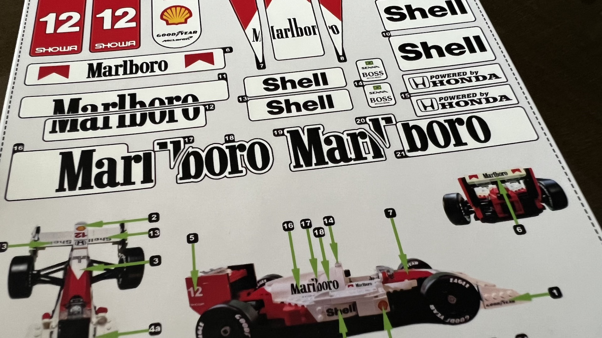 The Lego Aftermarket Made My Senna F1 Car Model Come Alive