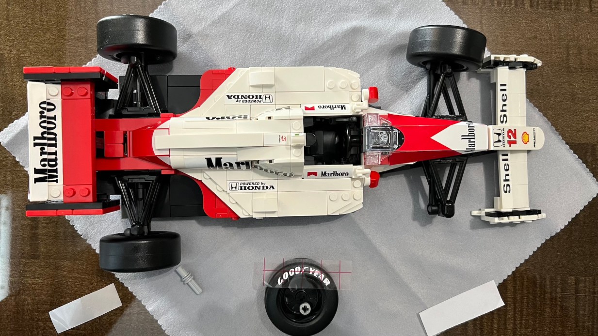 The Lego Aftermarket Made My Senna F1 Car Model Come Alive