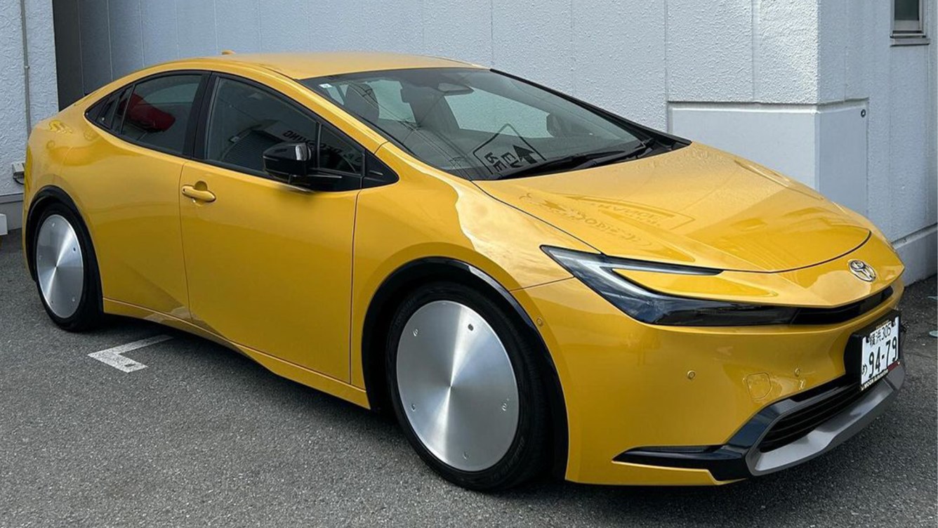 Alert: 2024 Toyota Prius Looks Phenomenal on Moon Disc Wheels