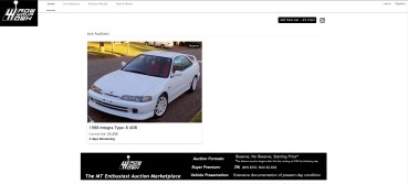 This Auction Site Only Sells Manual Transmission Cars
