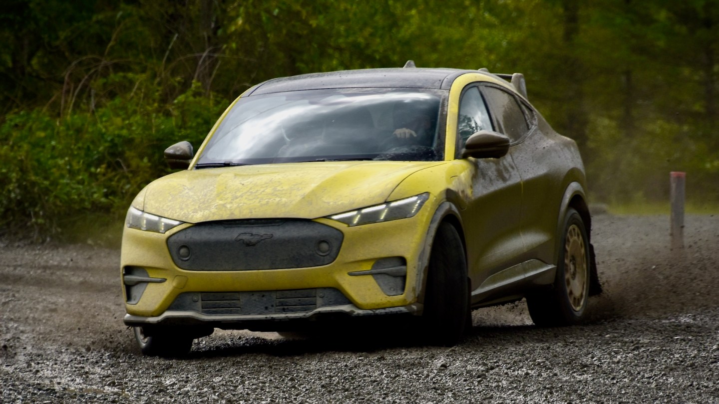 2024 Ford Mustang Mach-E Rally First Drive Review: A Devilish, Dirt ...