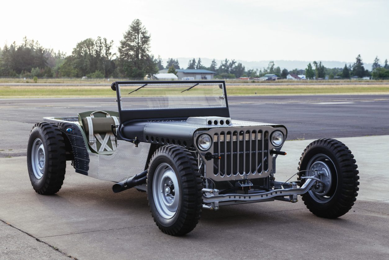 Hand-Built 'Warbird' WWII Jeep Hot Rod Is an Absurdly Detailed Work of Art