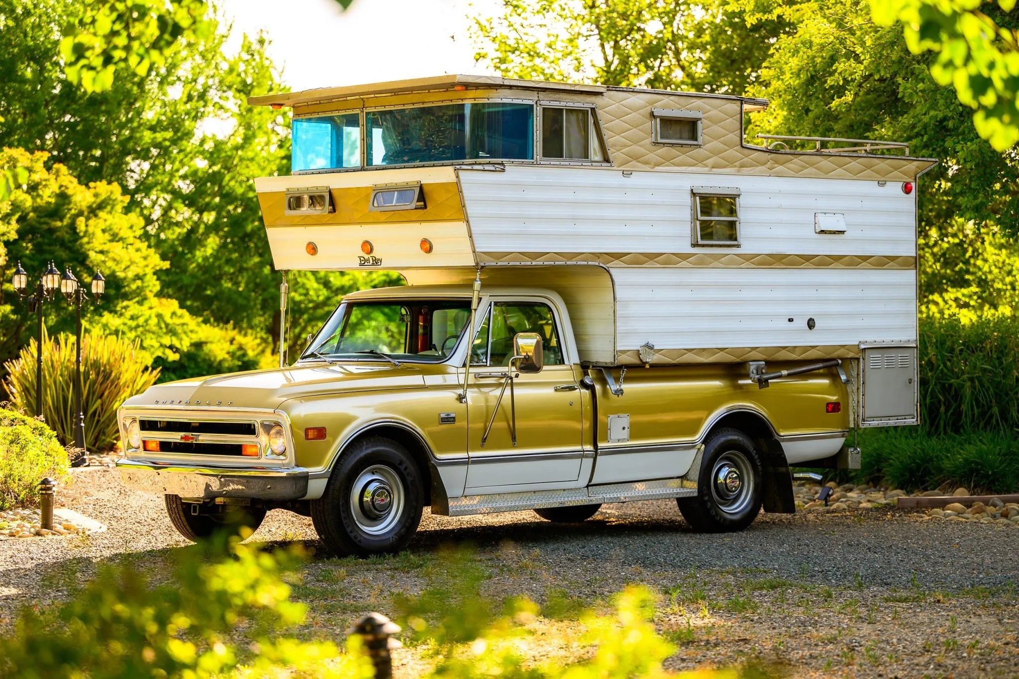 This 1968 Chevy C20 ‘Sky Lounge’ Camper For Sale Is the Only Way to ...