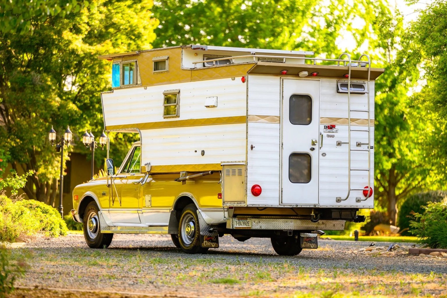 This 1968 Chevy C20 ‘Sky Lounge’ Camper For Sale Is the Only Way to ...