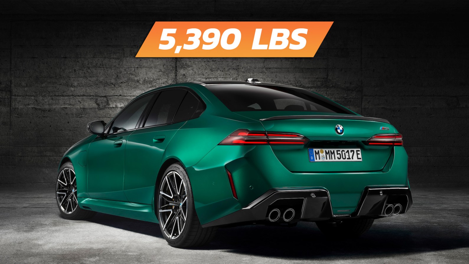 How Much Weight Is The New Bmw M5