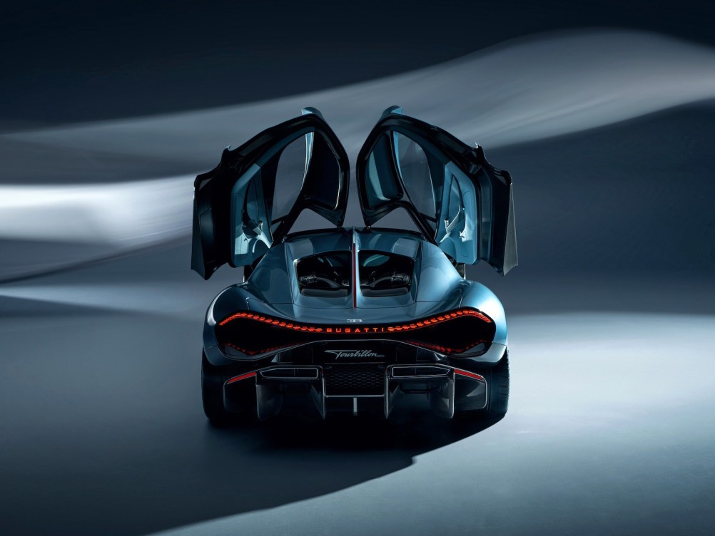 New Bugatti Tourbillon: 1,800-HP V16 Hybrid, Coolest Gauge Cluster Ever