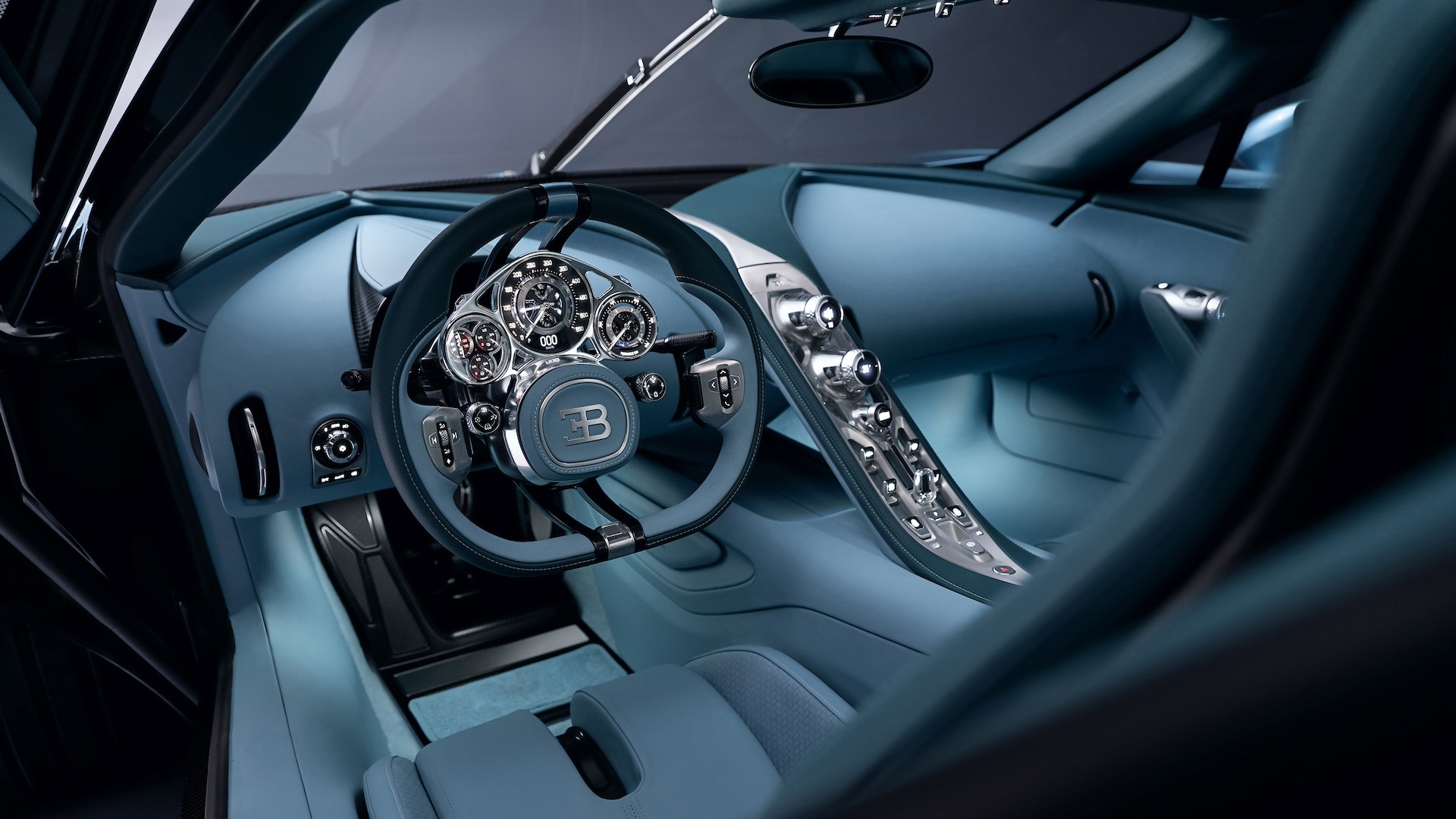 New Bugatti Tourbillon: 1,800-HP V16 Hybrid, Coolest Gauge Cluster Ever