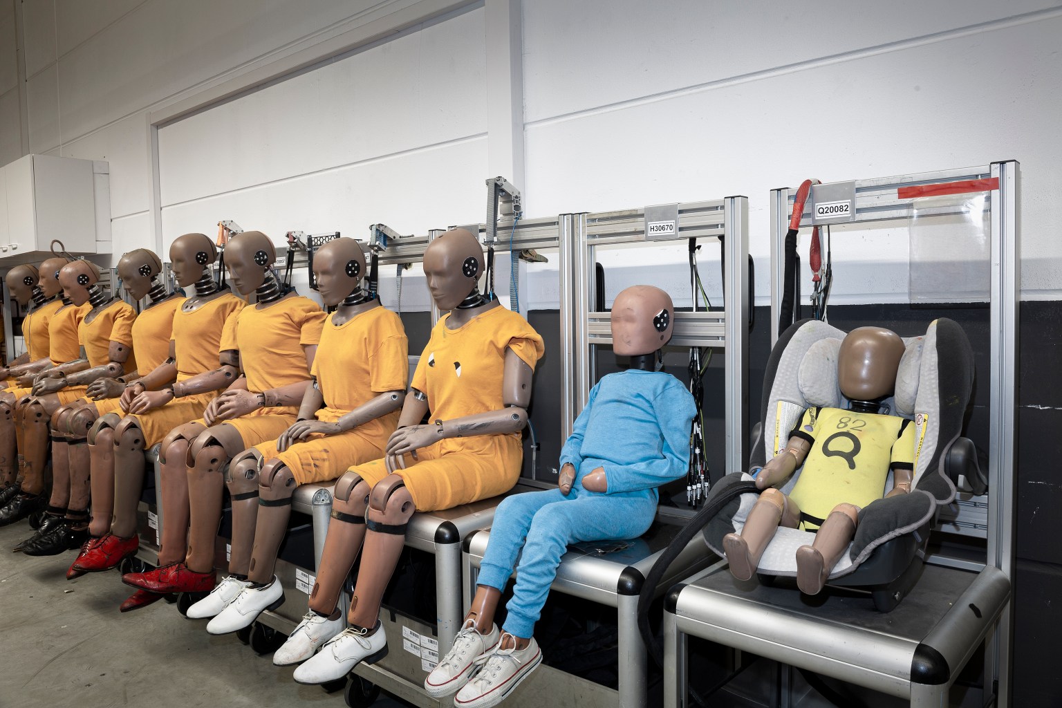 Inside a Crash-Test Dummy Lab: Check Out This Cool and Creepy Corner of ...
