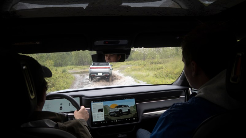 Rivian’s New Cel-Shaded Infotainment Update Is Cool—and Mandatory