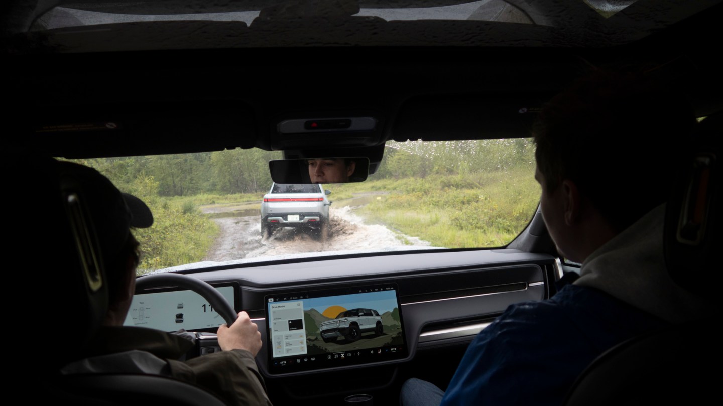 Rivian’s New Cel-Shaded Infotainment Update Is Cool—and Mandatory
