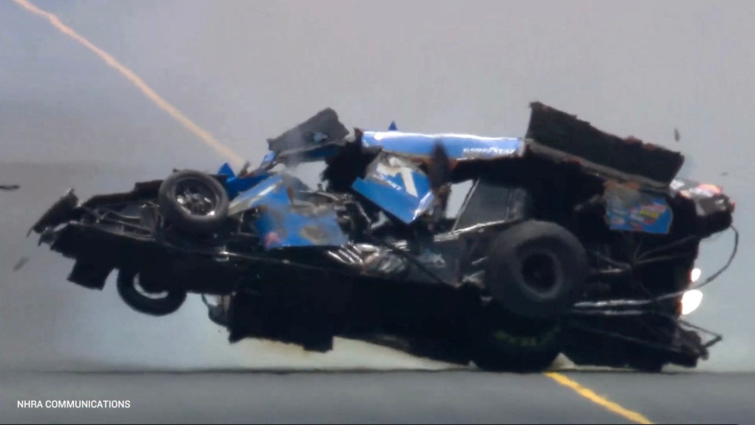 Funny Car Explosion at 300 MPH Has Drag Racing Legend John Force ...