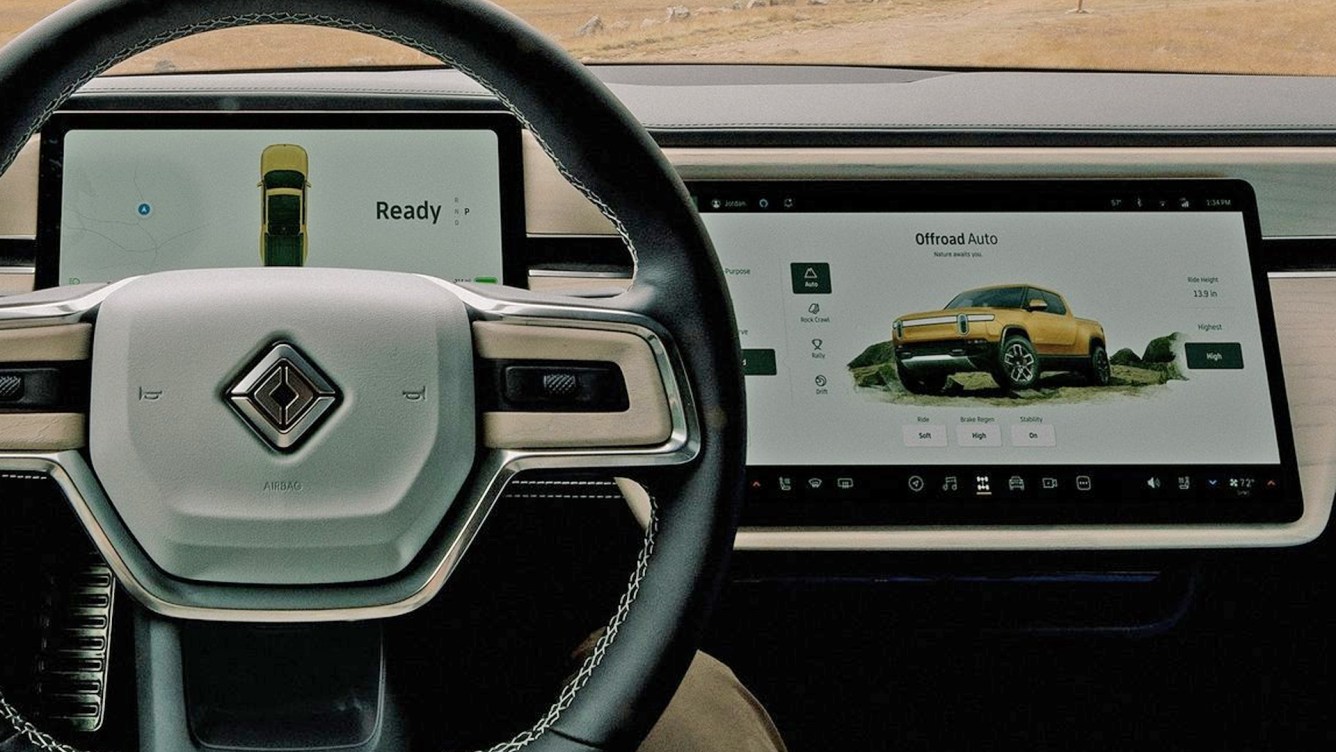 Rivian’s New Cel-Shaded Infotainment Update Is Cool—and Mandatory