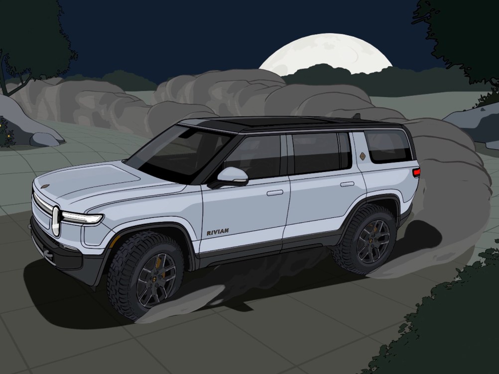 Rivian’s New Cel-Shaded Infotainment Update Is Cool—and Mandatory