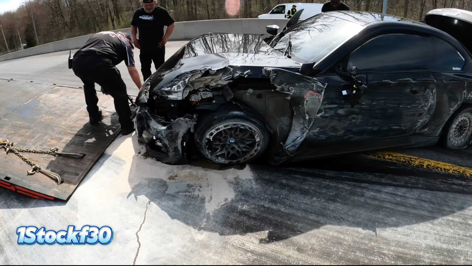 Tuned BMW M240i Crashes at 172 MPH and the Driver Walks Away