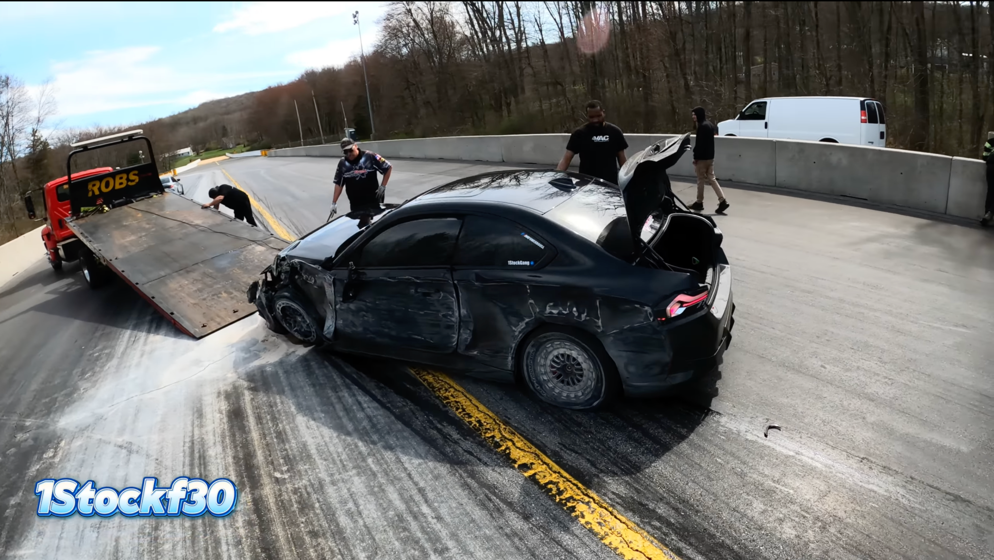 Tuned BMW M240i Crashes at 172 MPH and the Driver Walks Away
