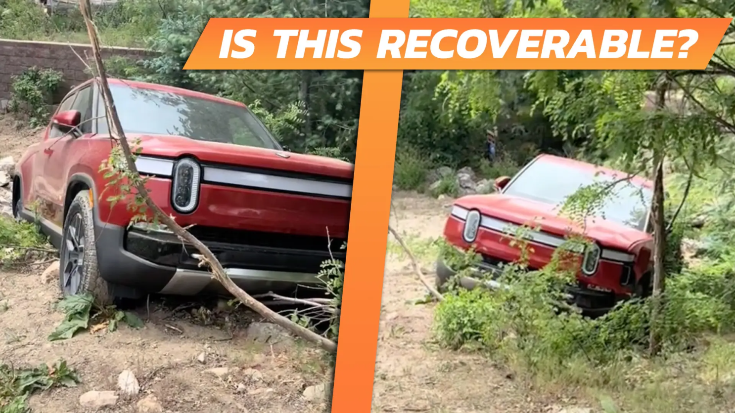This Rivian Has Apparently Been Stuck for Months, But Tow Trucks Won’t ...