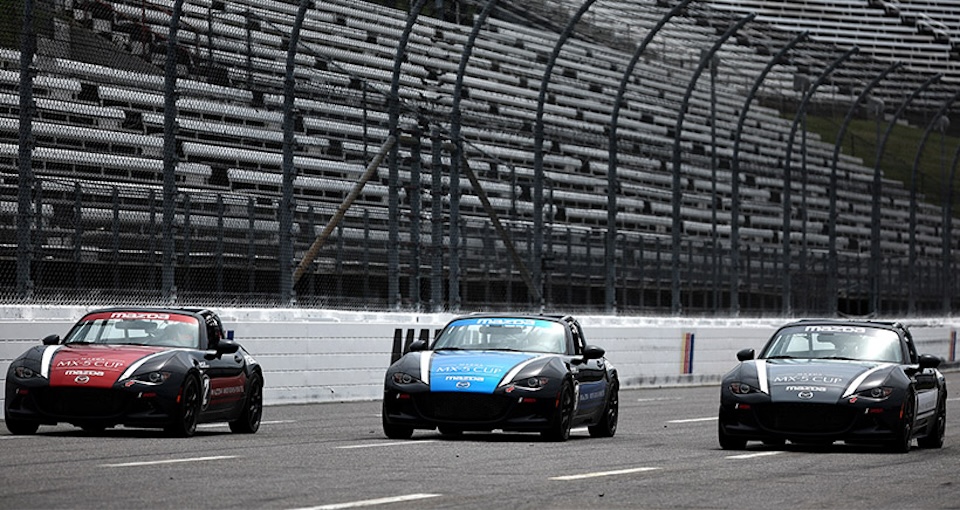 Mazda MX-5 Cup Cars Are Finally Racing on a NASCAR Oval