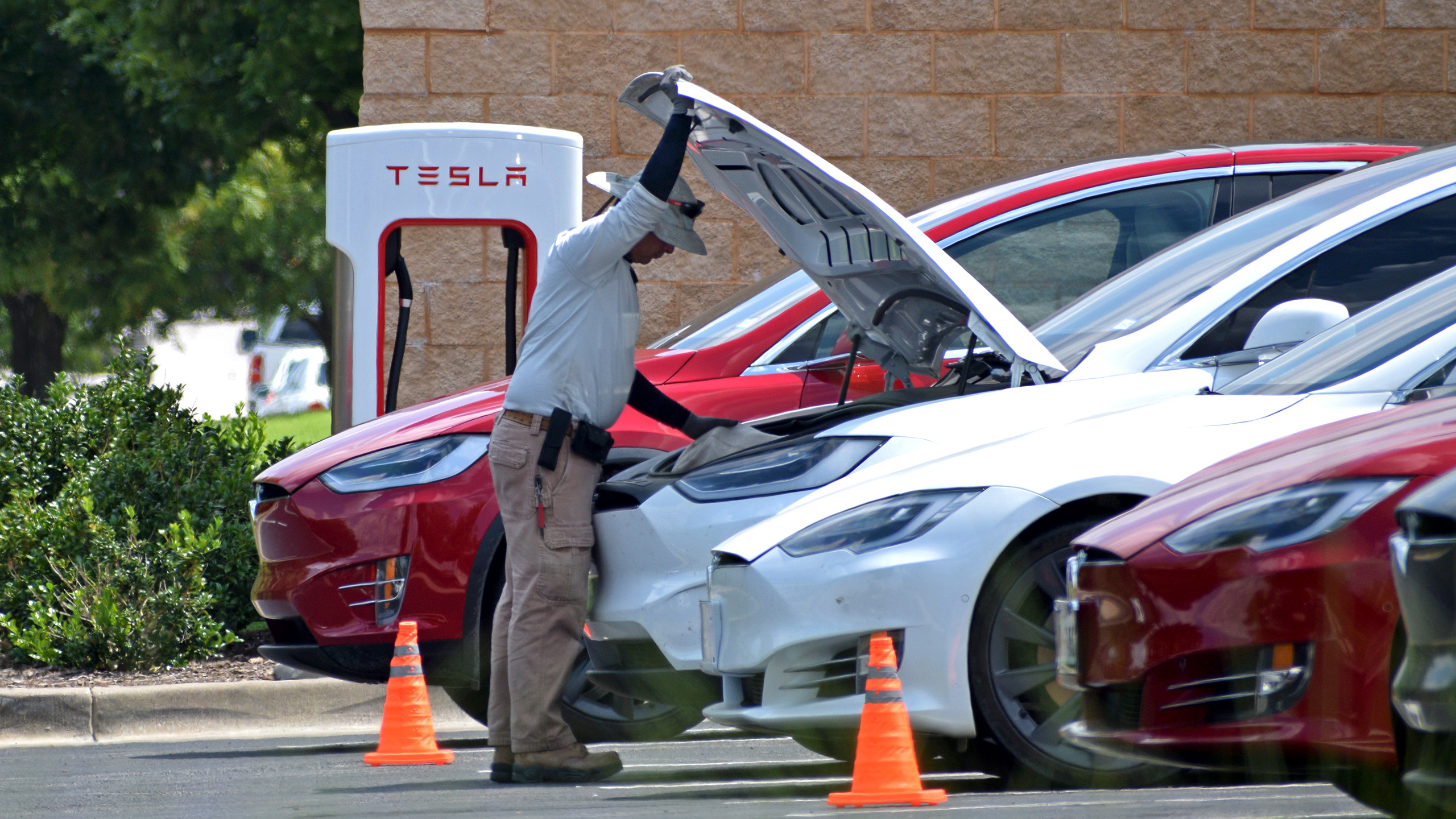 Tesla Recalls Another 1.85M Cars, This Time for Surprise Hood Openings