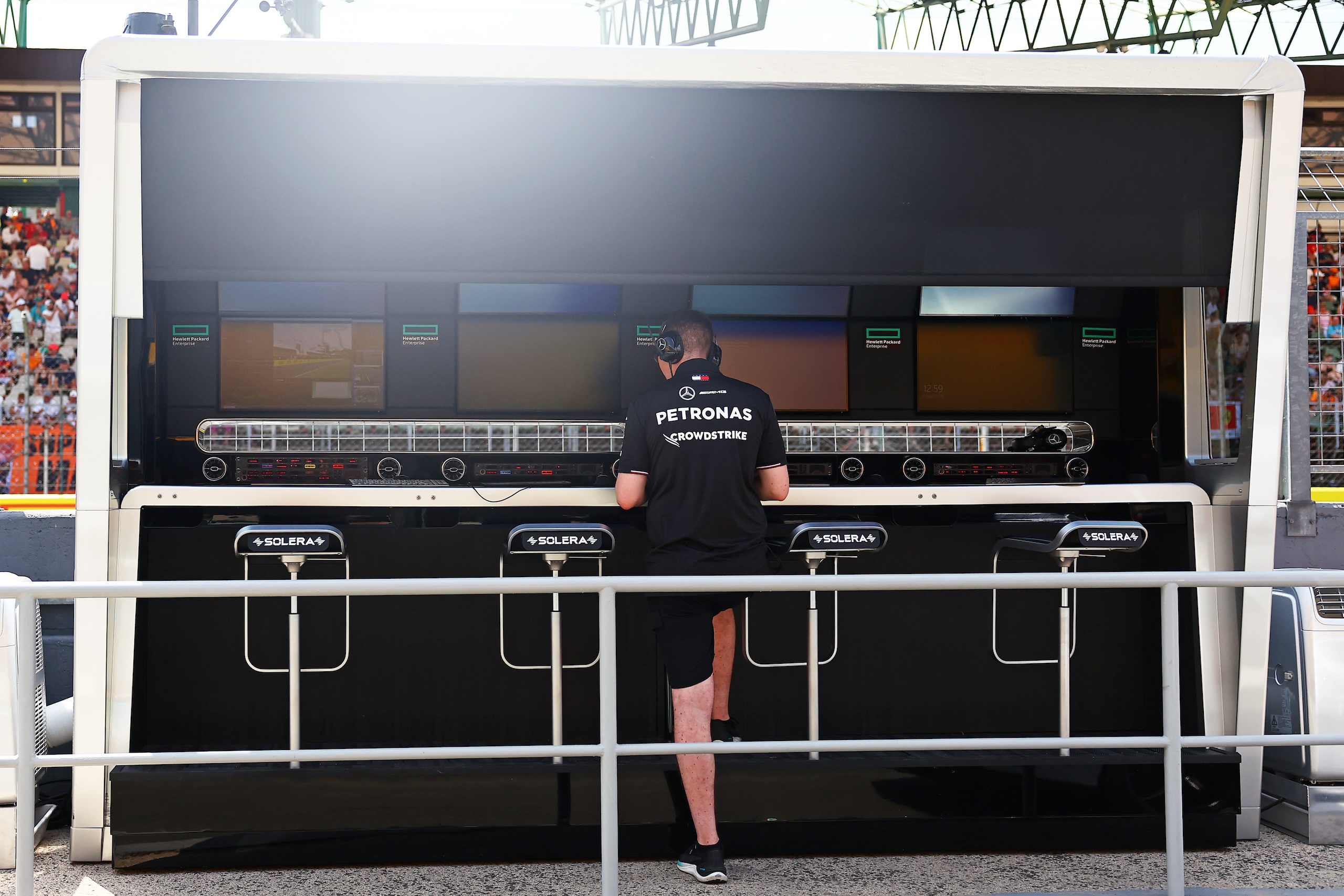 CrowdStrike-Sponsored Mercedes F1 Has Recovered From the Blue Screens ...