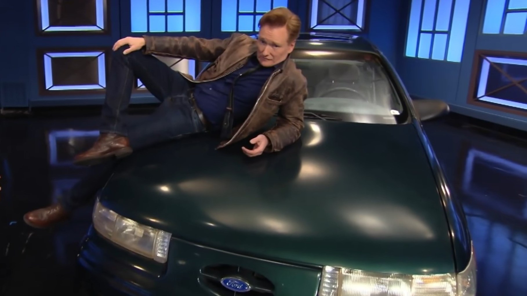 Conan O’Brien Defending His Ford Taurus SHO To a Normal Person Is All of Us