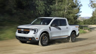 Ford Brought Out a Maverick-Based Compact Van in a Secret Dealers ...