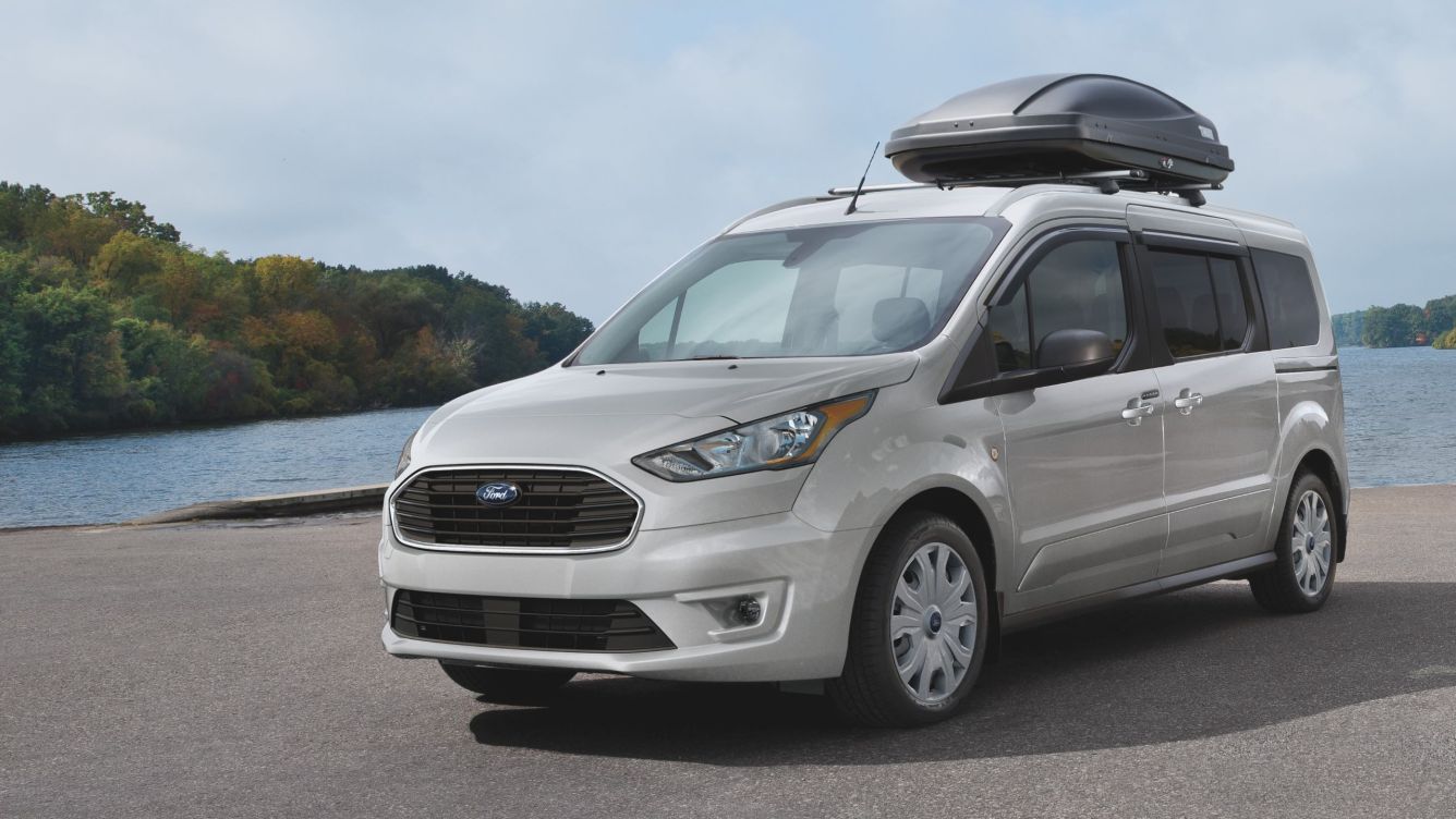 Ford Brought Out a Maverick-Based Compact Van in a Secret Dealers ...