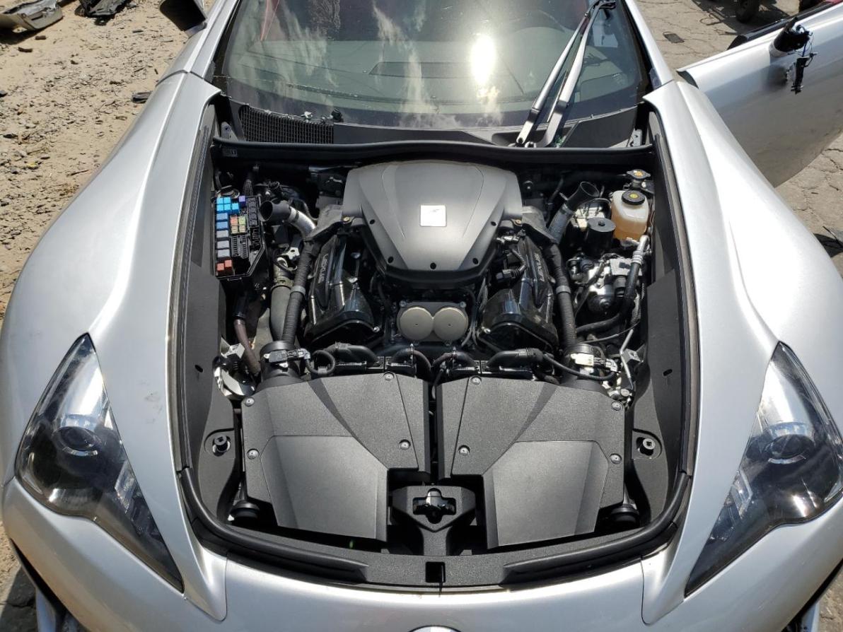 Wrecked Lexus LFA on Copart Could Be the Queen of All Engine Swap Donors