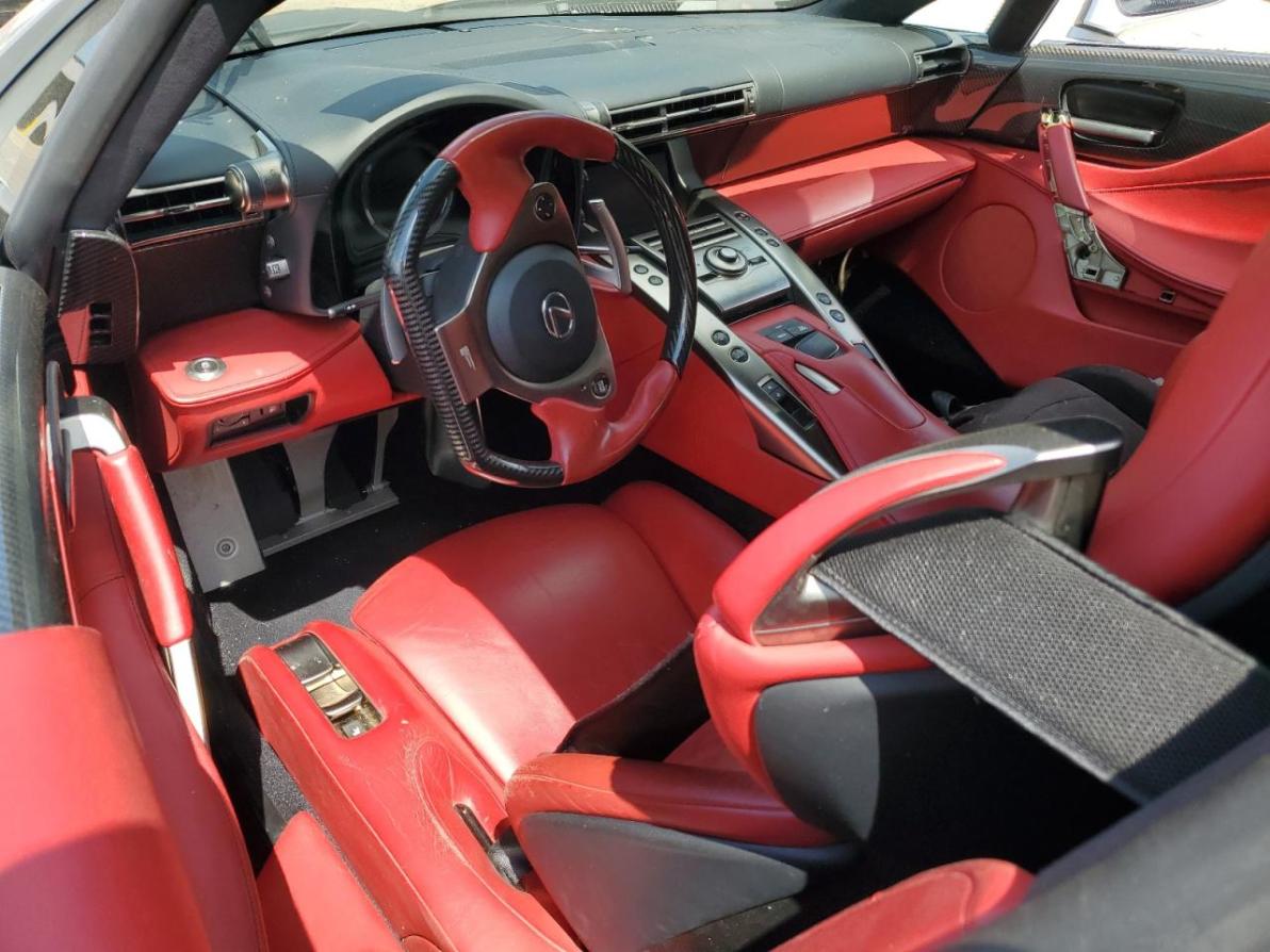 Wrecked Lexus LFA on Copart Could Be the Queen of All Engine Swap Donors