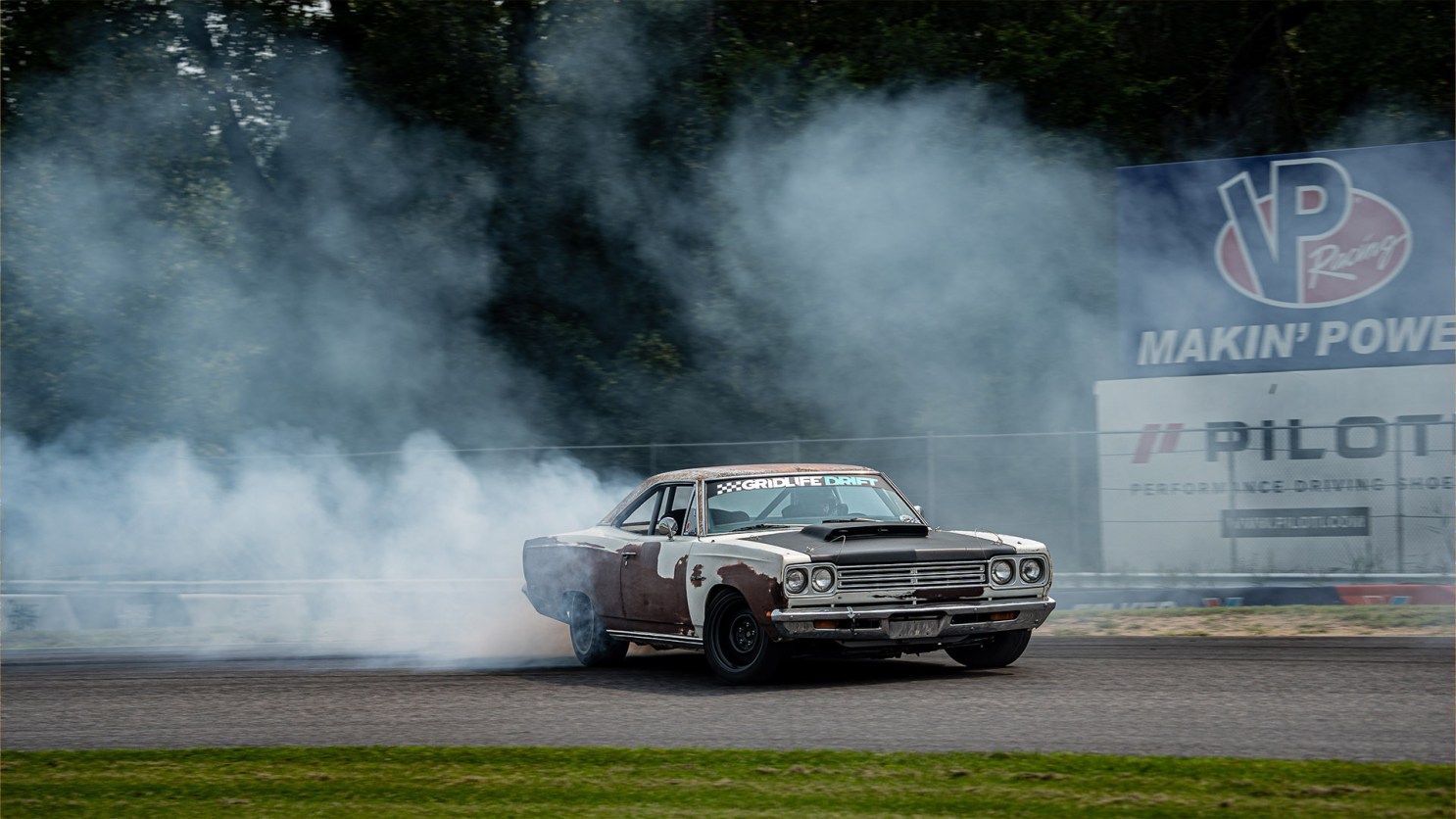 There's an Insane 1969 Plymouth Satellite Drift Car Stalking the East Coast