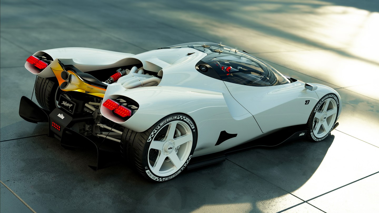 Ex-Koenigsegg Designer's Nilu Hypercar Is an Analog Art Piece