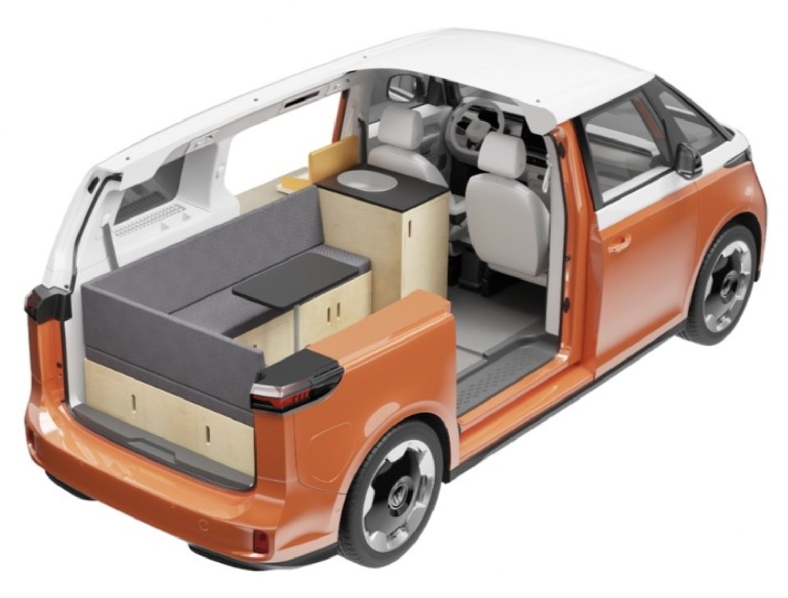 There's a Camper Conversion for the US-Bound ID Buzz. If Only VW Would ...