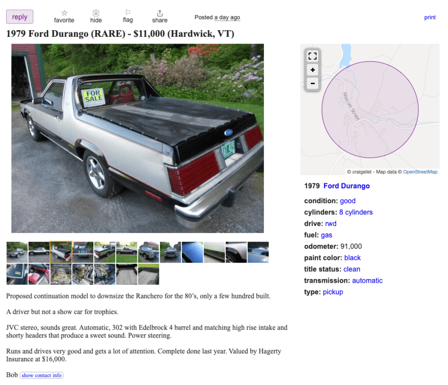 The Ford Durango 'Truck' Was Real and Really Rare, And You Can Buy One Now