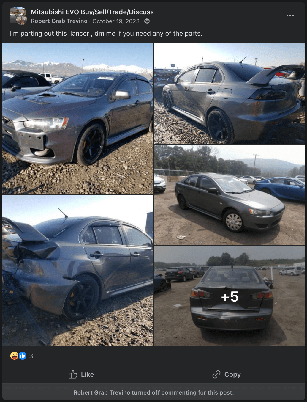 Facebook Is Overrun With Car Part Scams. Here's How to Spot Them