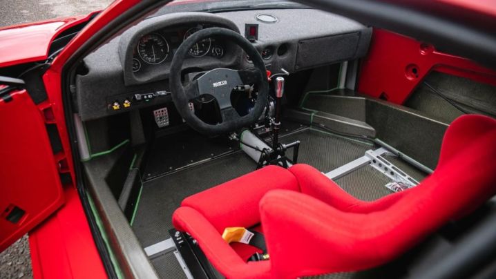 World’s Only V12 Ferrari F40 Is Going Up For Sale