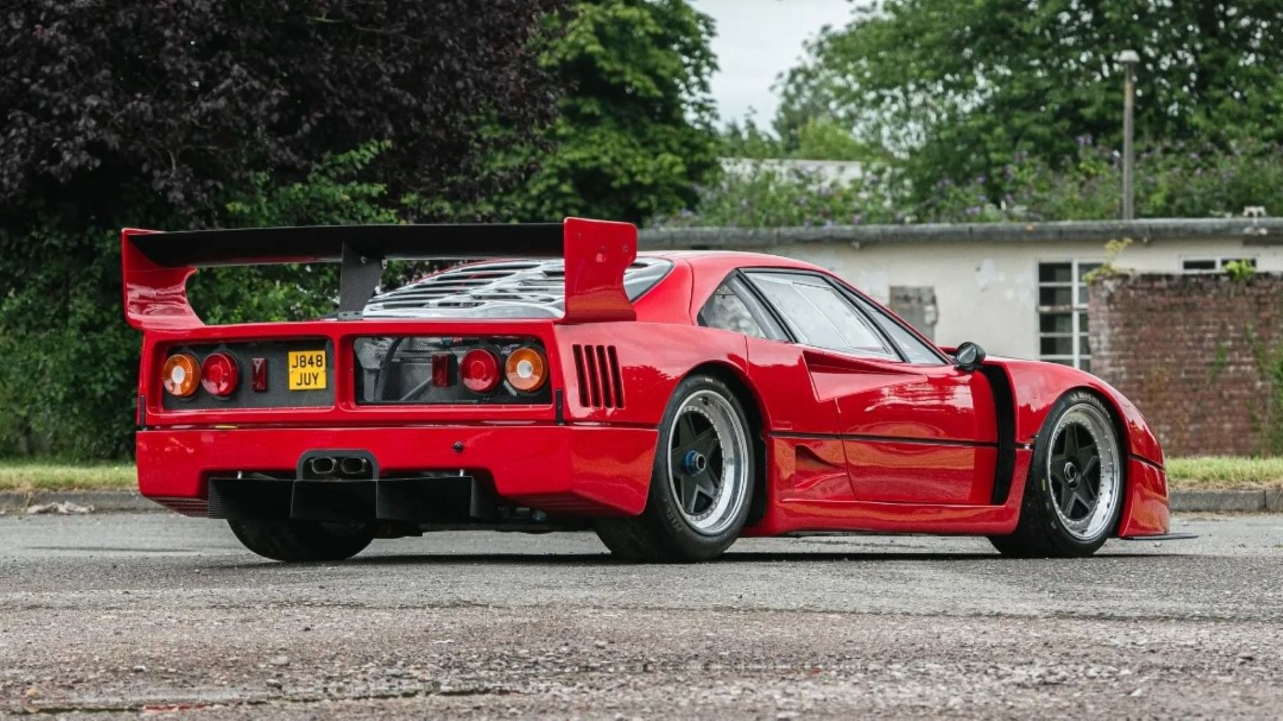 World’s Only V12 Ferrari F40 Is Going Up For Sale